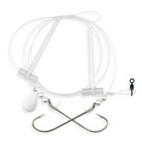 Aqua-Clear Flounder/Weakfish High/Low Rigs - TackleDirect