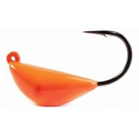 Bottom Sweeper Jig - 3/4oz - 1/0 Hook - Orange - TackleDirect