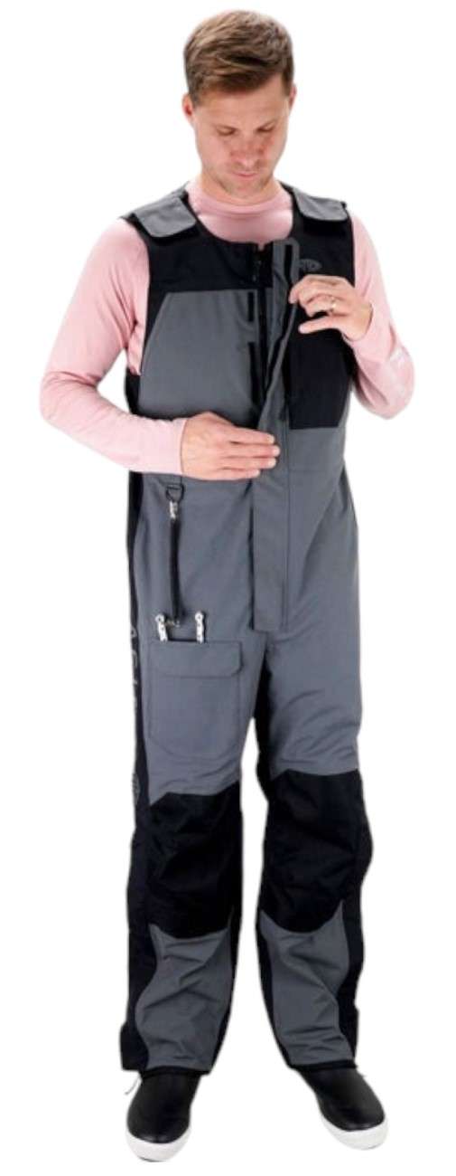 Aftco Hydronaut Heavy-Duty Bib - Gunmetal - XX-Large - TackleDirect