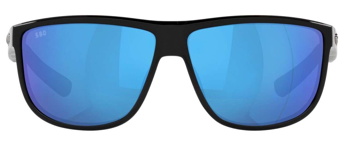 Costa Rincondo Sunglasses - Black/Blue Mirror 580G - TackleDirect