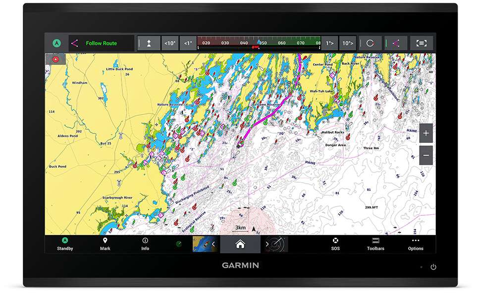 Garmin GPSMAP 22in Premium Chartplotters - TackleDirect
