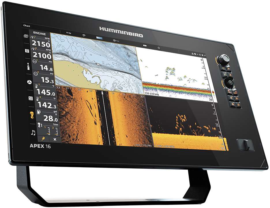 Humminbird APEX 16 MSI+ Chartplotter - TackleDirect