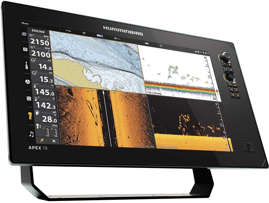 Humminbird APEX 19 Chartplotters - TackleDirect