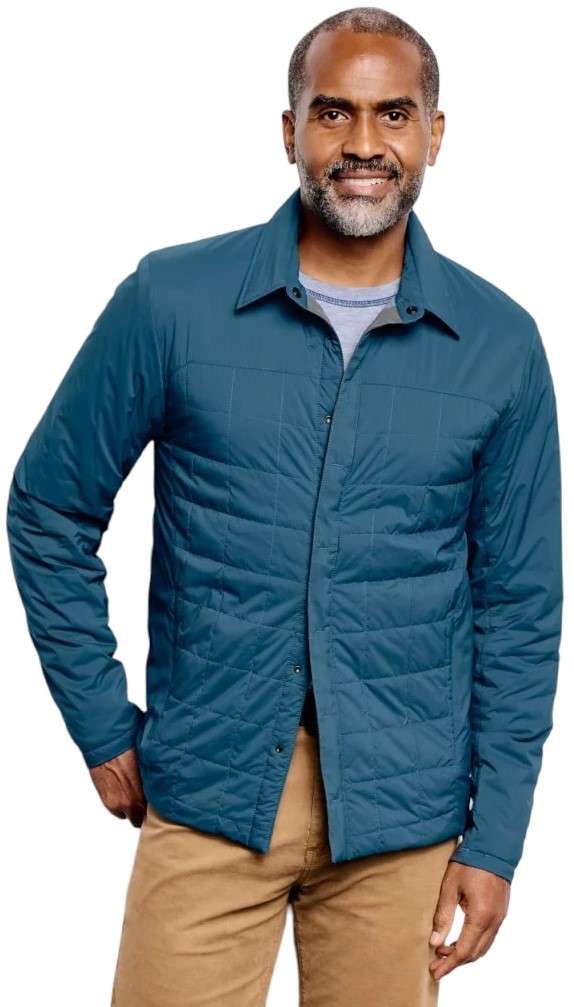 Orvis Mens Pro Insulated Shirt Jacket - Atl - TackleDirect
