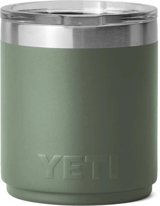YETI Rambler 10 oz. Stackable Lowball 2.0 - Camp Green - TackleDirect