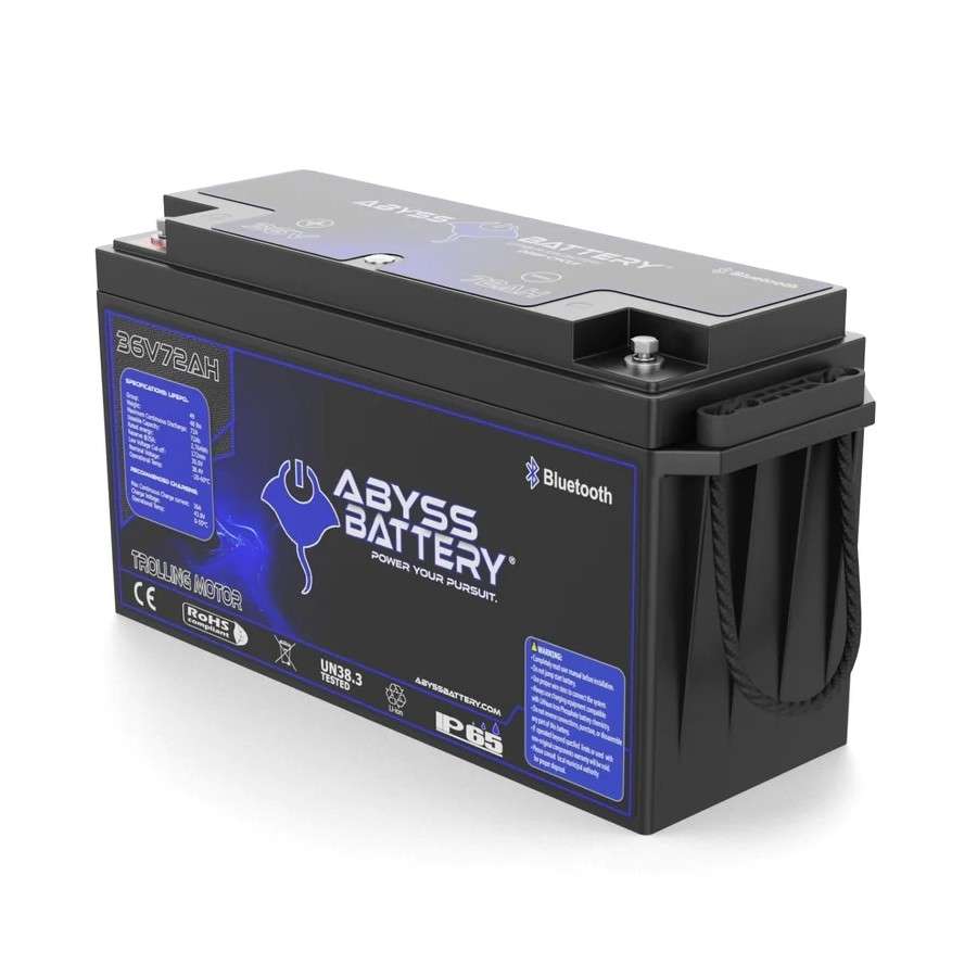 Abyss Battery 36V 72Ah Lithium Trolling Motor Battery - TackleDirect