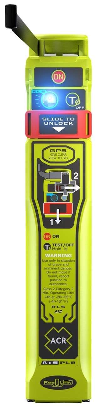 ACR ResQLink AIS GPS PL Beacon PLB-450 w/ AIS and RLS - TackleDirect