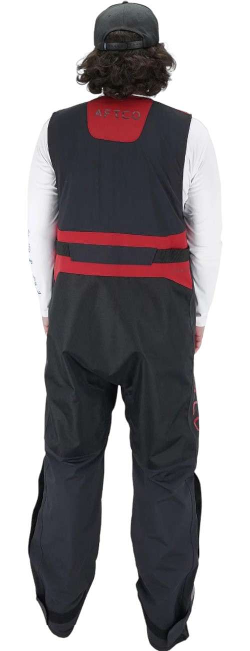 Aftco Hydronaut Heavy-Duty Bib - True Red - XX-Large - TackleDirect