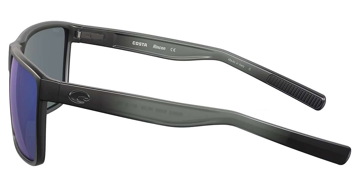 Costa Rincon Sunglasses - Matte Smoke Crystal/Blue Mirror 580P ...