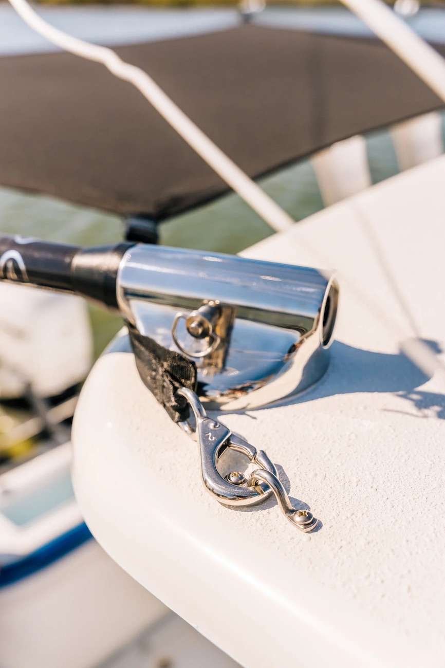 Gemlux Stainless Steel Quick Shade Bases - TackleDirect