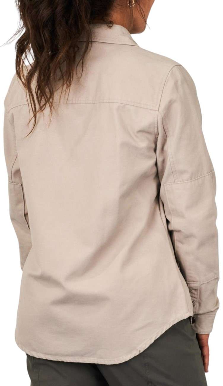 Marsh Wear Womens Delano Shacket - Khaki - Large - TackleDirect