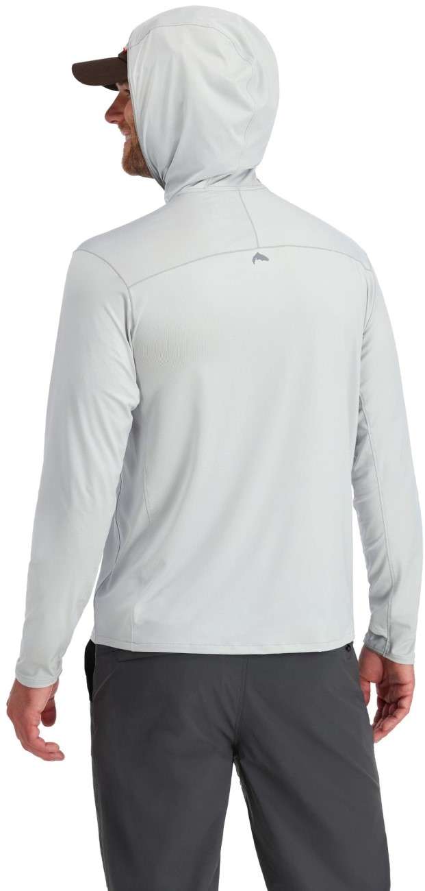 Simms Mens SolarFlex Hoody - Sterling - 3X-Large - TackleDirect