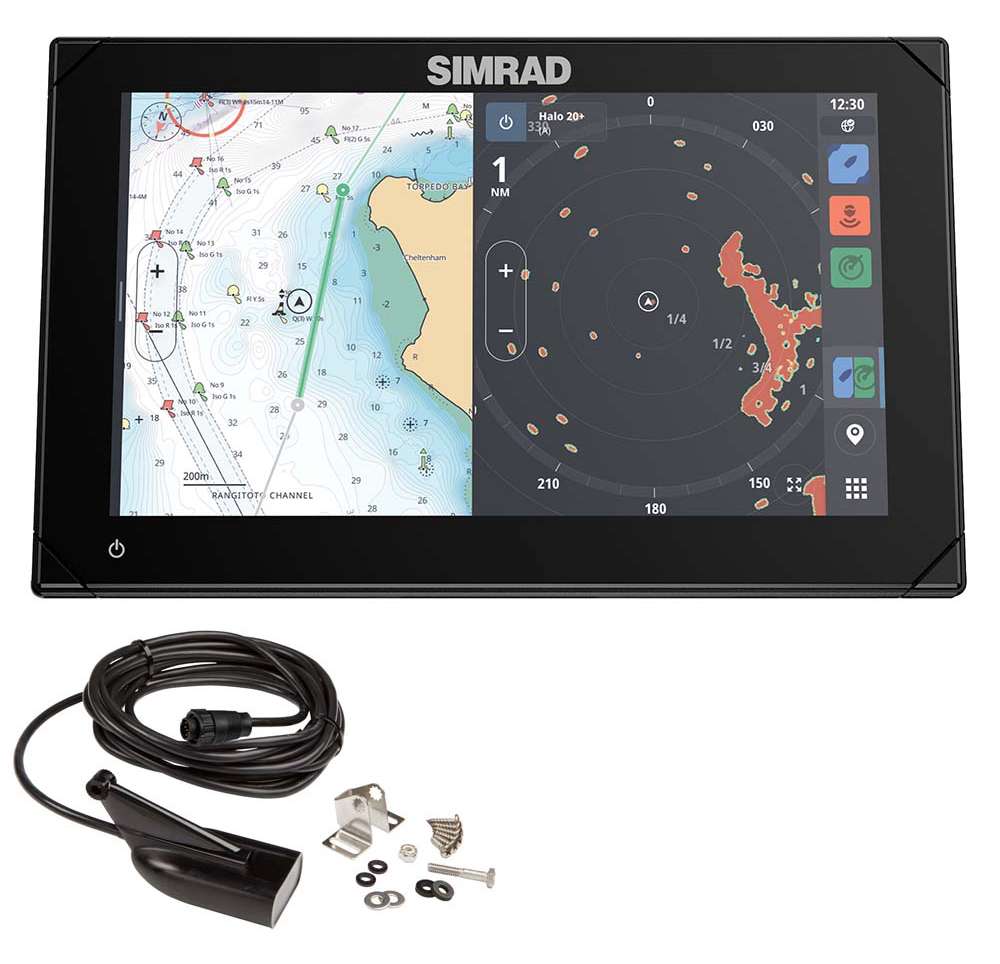 Simrad NSX 3009 9in Combo Chartplotter/Fishfinders - TackleDirect