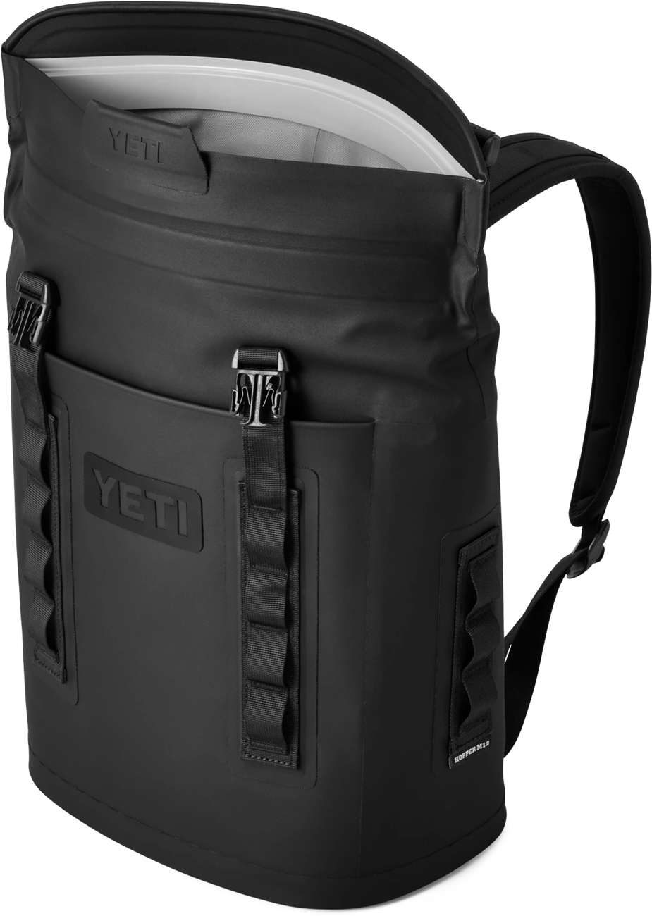 YETI Hopper M12 Backpack Soft Cooler - Black - TackleDirect