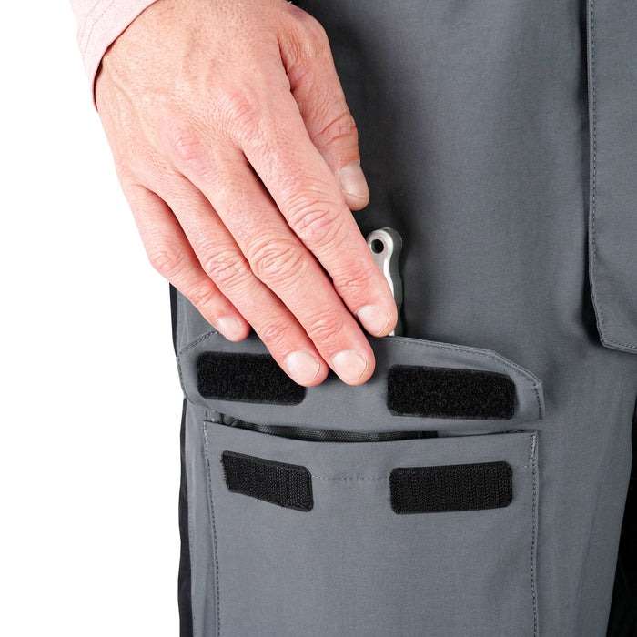 Aftco Hydronaut Heavy-Duty Bib - Gunmetal - TackleDirect