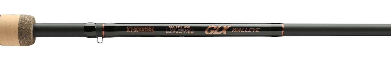 G Loomis GLX 841S WUR Walleye Spinning Rod - TackleDirect