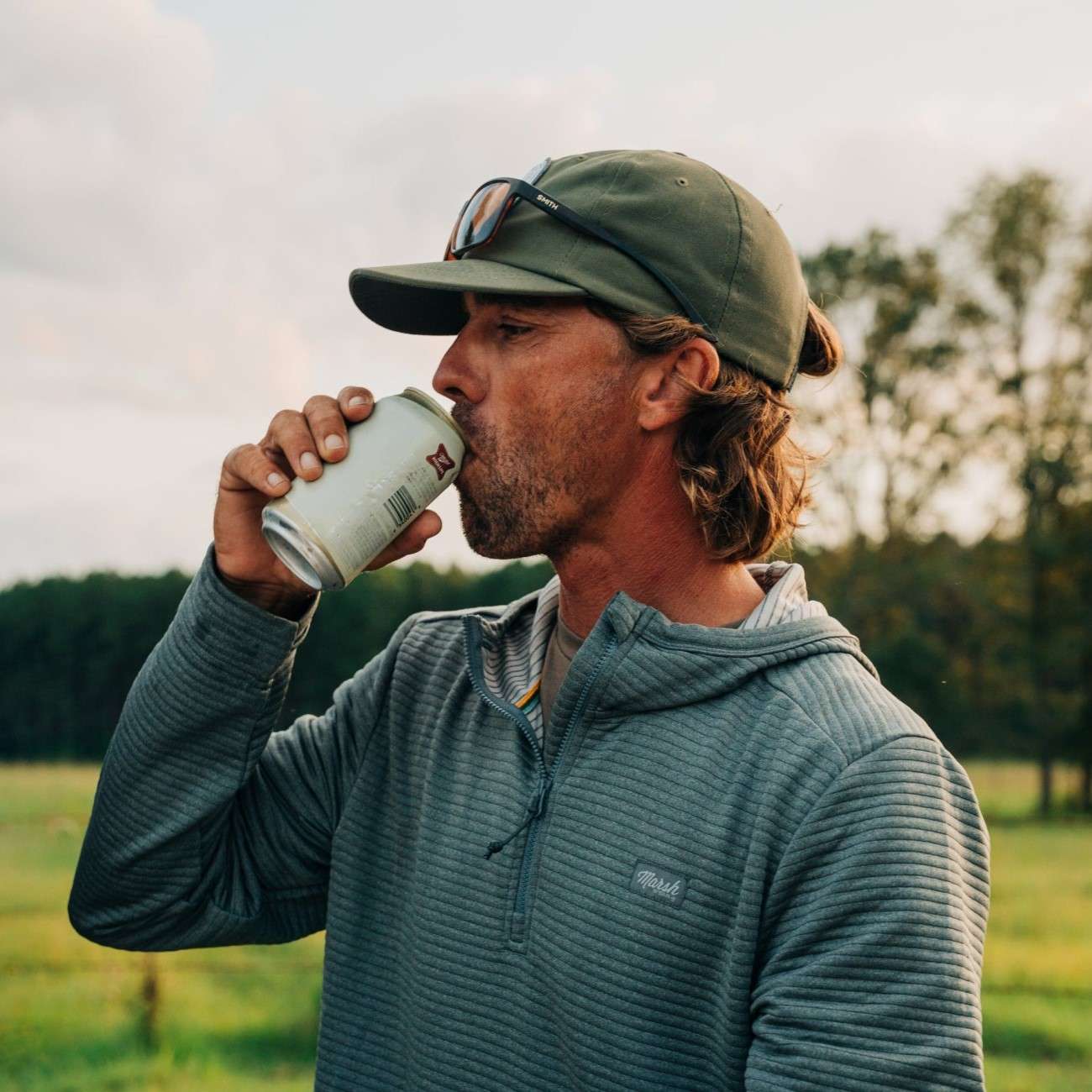 Marsh Wear Sullivan Tech Hoodie - Steel - Small - TackleDirect