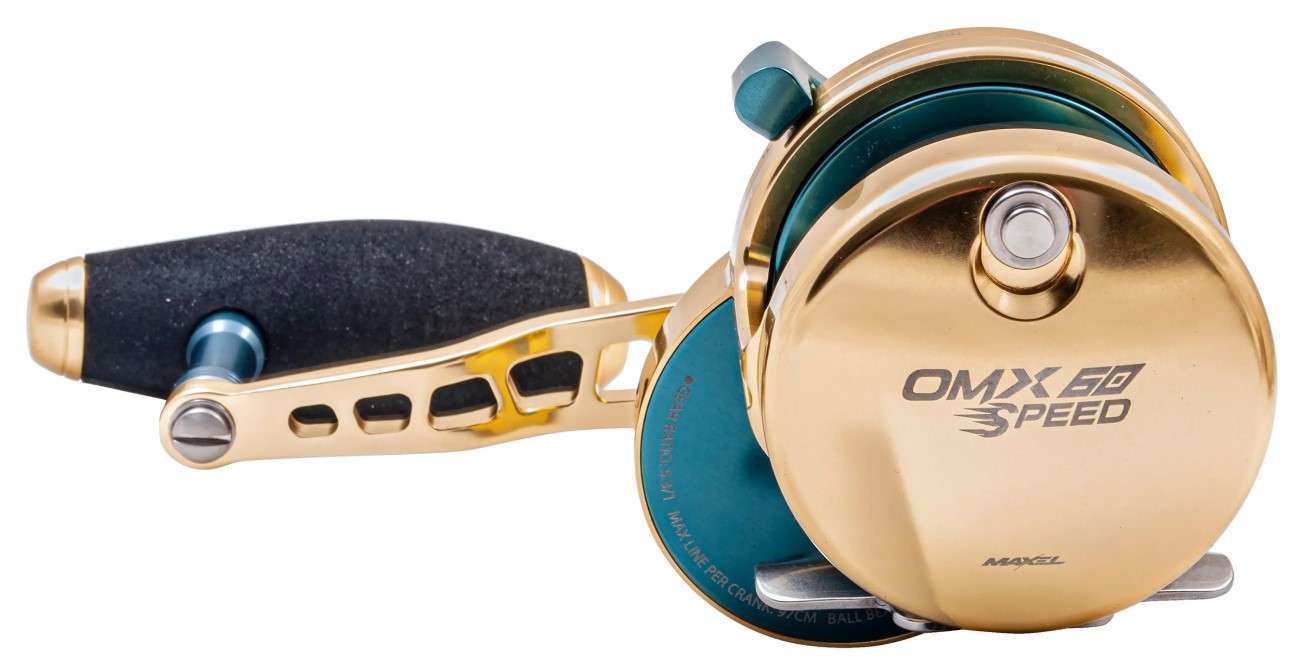 Maxel OMX Slow Pitch Jigging Conv. Reel - TackleDirect