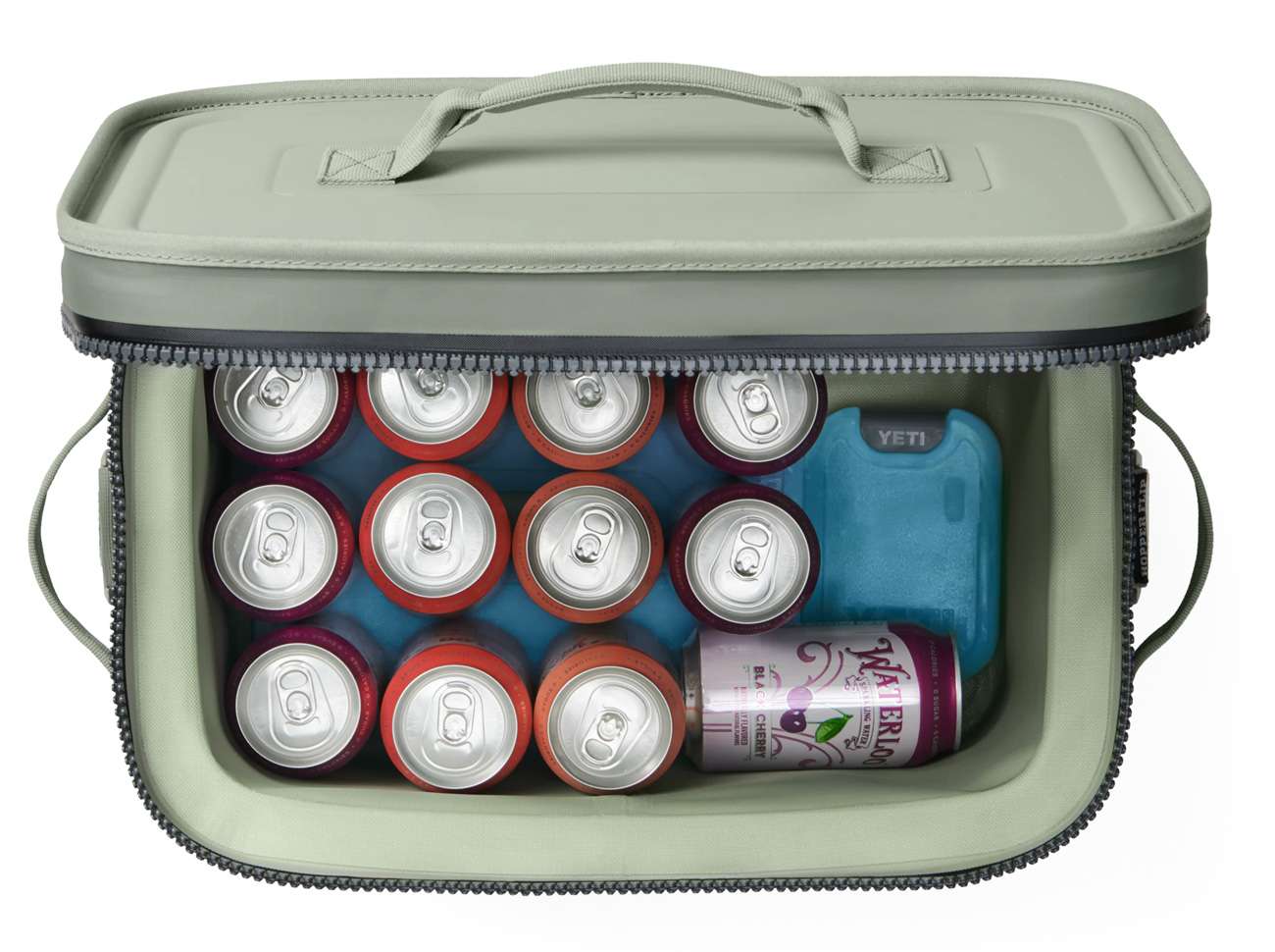 YETI Hopper Flip 18 Cooler - Camp Green - TackleDirect